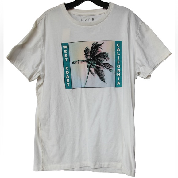 Free State | Shirts | Free State Mens White Tshirt West Coast ...